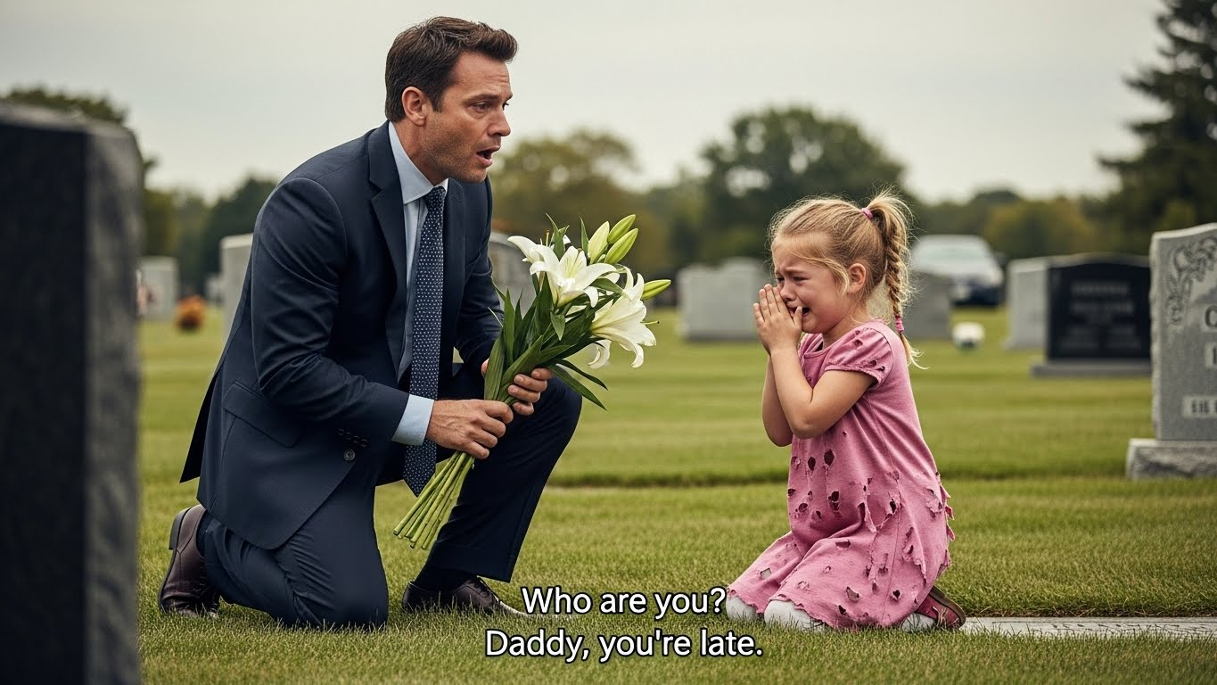 I found a little girl crying by my daughter’s grave, and when she ...