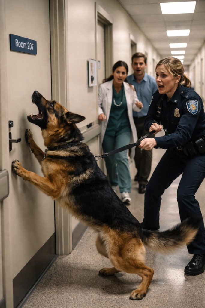 K9 Dog Hero Story: Police Dog Refuses To Leave Hospital Room 207, What ...